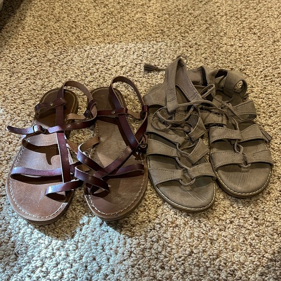 Target | Shoes | 2 Pairs Of Sandals | Poshmark